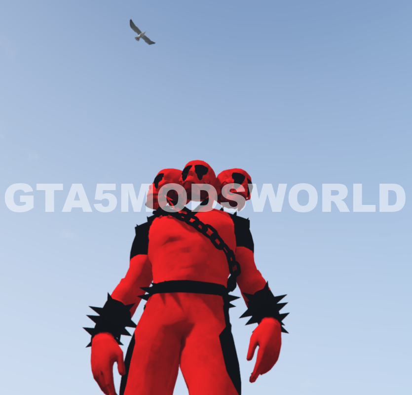 GTA 5 Mods GhostRider(Modern) 3 Head - GTA5MODSWORLD