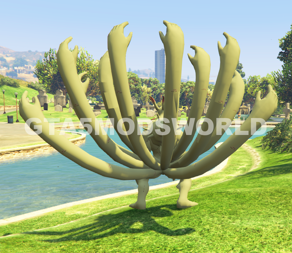 GTA 5 Mods Naruto - Ten Tails - GTA5MODSWORLD