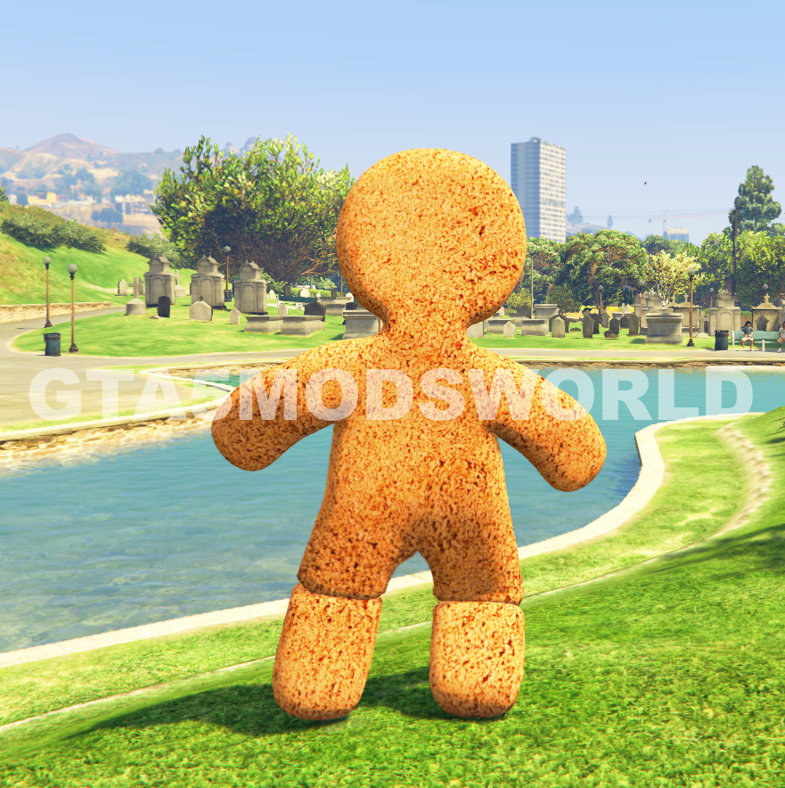 GTA 5 Mods Gingerbread Man - GTA5MODSWORLD
