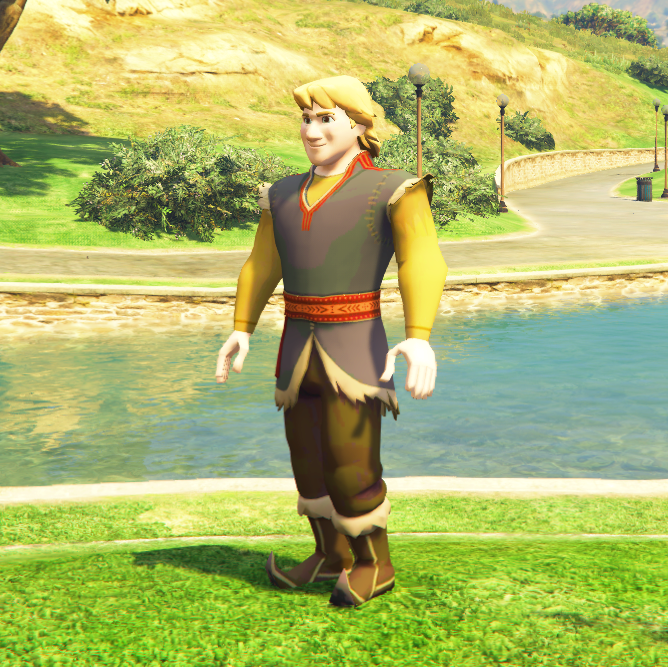 GTA 5 Mods Kristoff - Disney - GTA5MODSWORLD