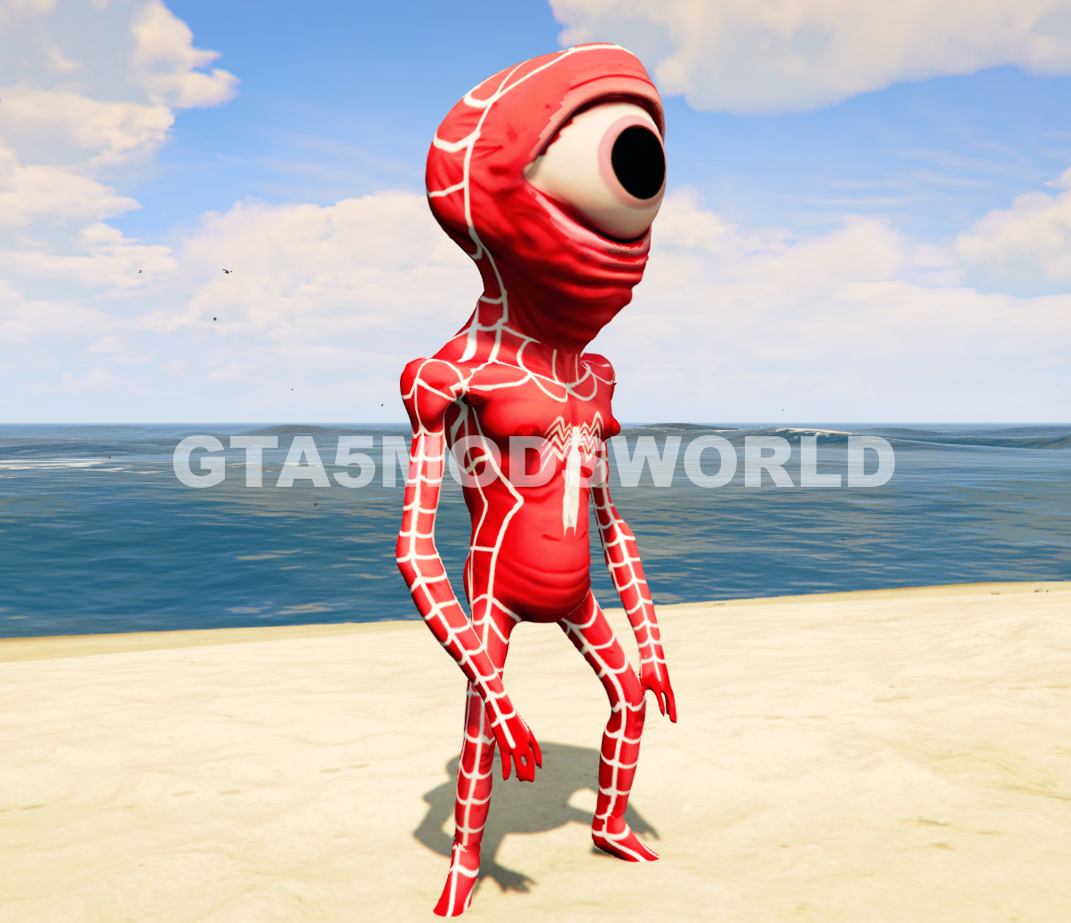 One Eye Spiderman GTA 5 Mods - GTA5MODSWORLD