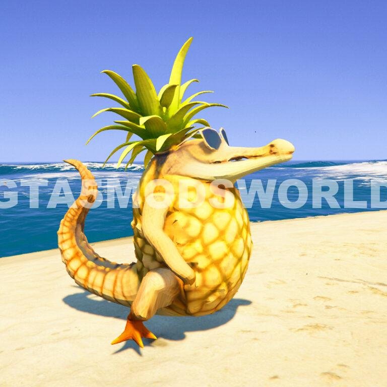 Crocodile Pineapple GTA 5 Mods - GTA5MODSWORLD