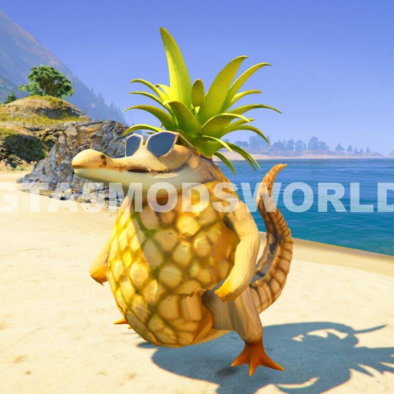 Crocodile Pineapple GTA 5 Mods - GTA5MODSWORLD