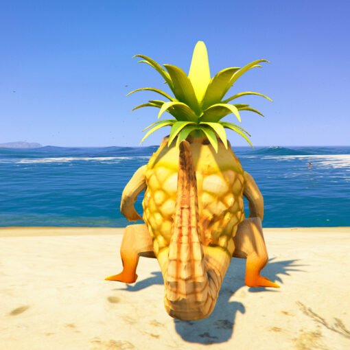 Crocodile Pineapple GTA 5 Mods - GTA5MODSWORLD