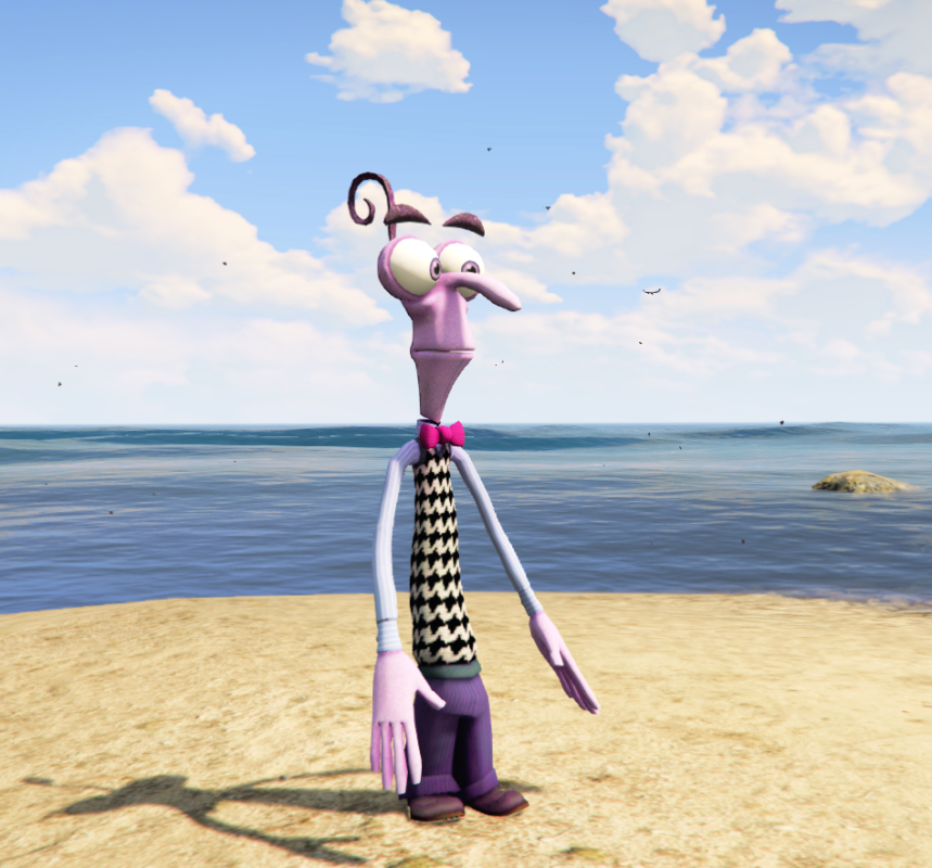 Fear Controller Anime Inside Out 2 GTA 5 Mods - GTA5MODSWORLD