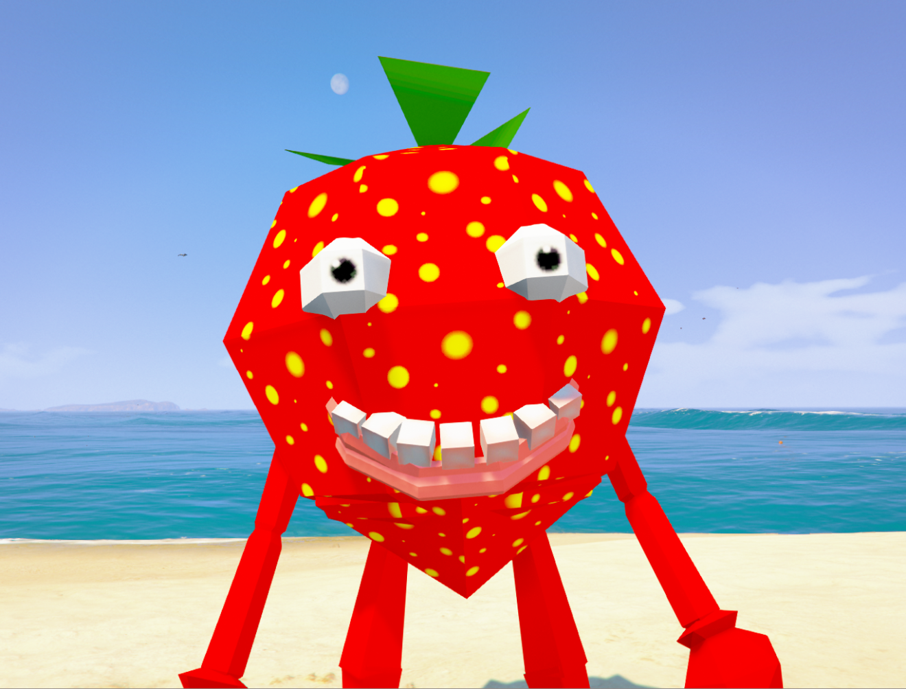 Sammy The Strawberry GTA 5 Mods - GTA5MODSWORLD