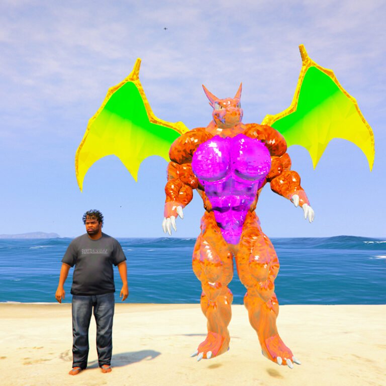 Charizard Pokemon GTA 5 Mods - GTA5MODSWORLD