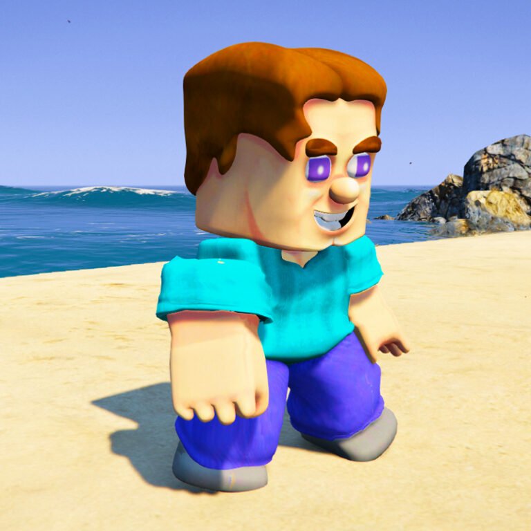 Grotesque Steve GTA 5 Mods – Gta5modsworld