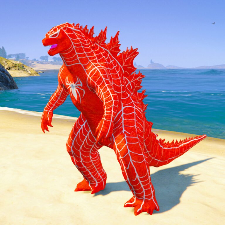 GODZILLA SPIDERMAN GTA 5 Mods - GTA5MODSWORLD