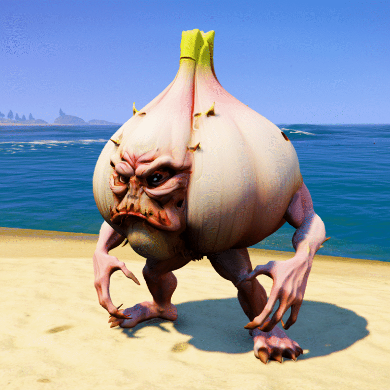 Horror Onionman 2 GTA 5 Mods - GTA5MODSWORLD