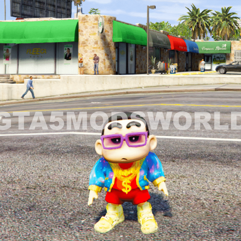 Millionaire Shinchan GTA 5 Mods - GTA5MODSWORLD