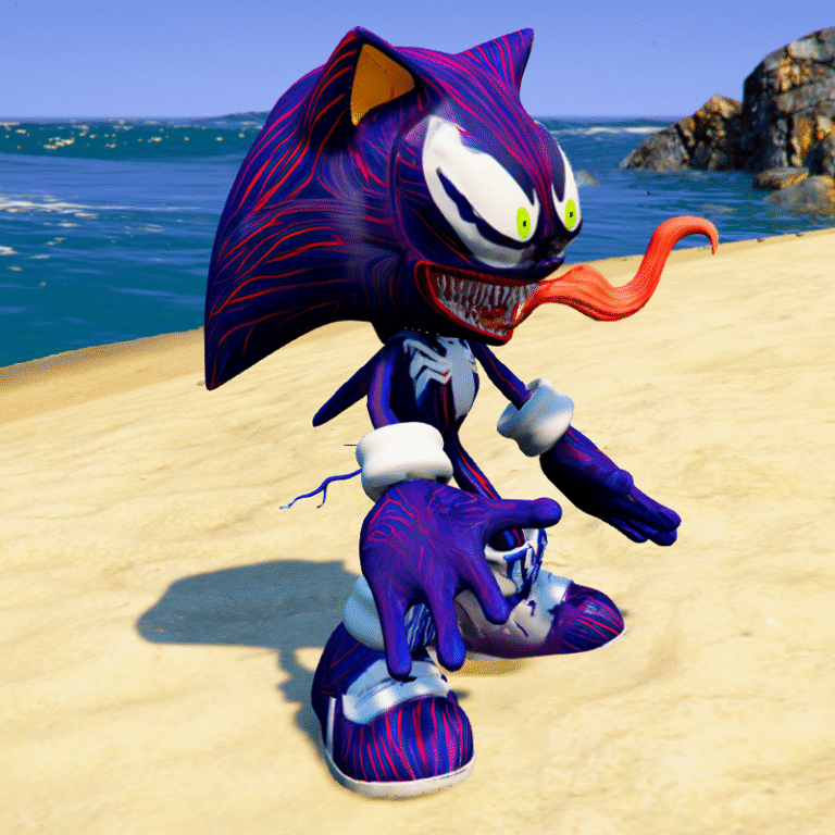 Sonic Venom GTA 5 Mods ( Pack of 3 sizes) - GTA5MODSWORLD