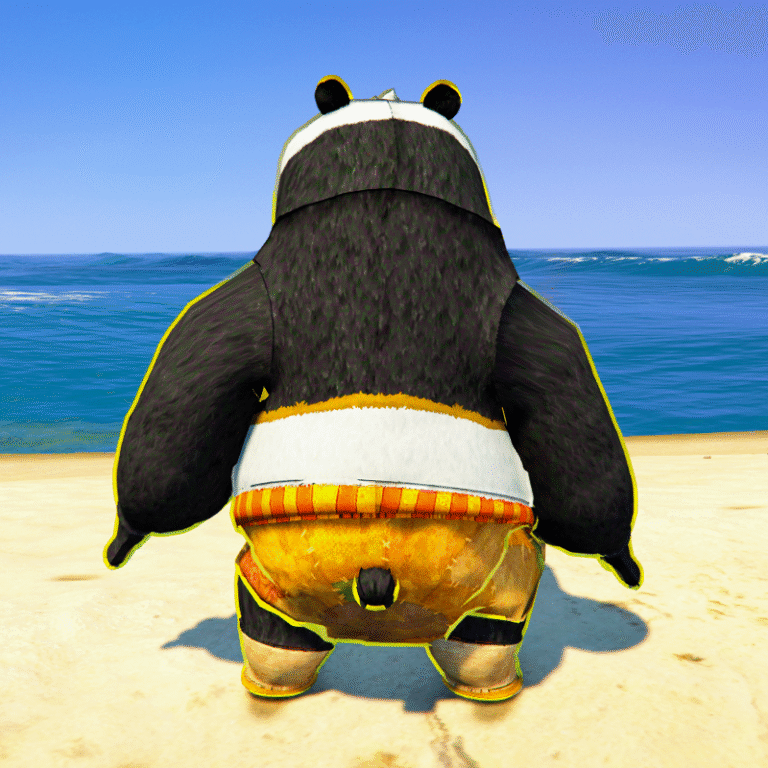Upgraded Kufu Panda GTA 5 Mods - GTA5MODSWORLD