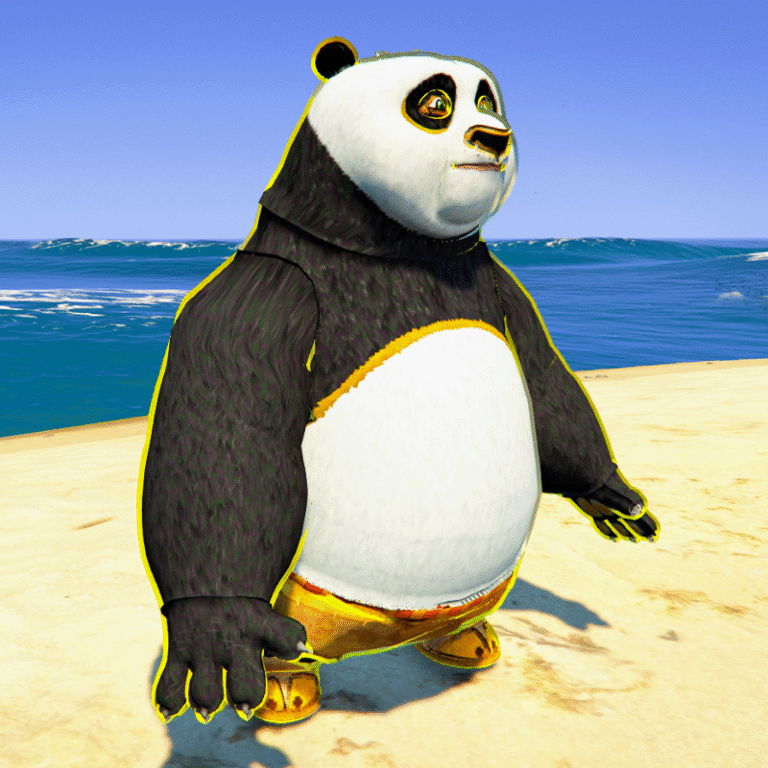 Upgraded Kufu Panda GTA 5 Mods - GTA5MODSWORLD