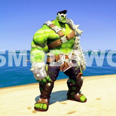 Hulk Green Scar GTA 5 Mods - GTA5MODSWORLD