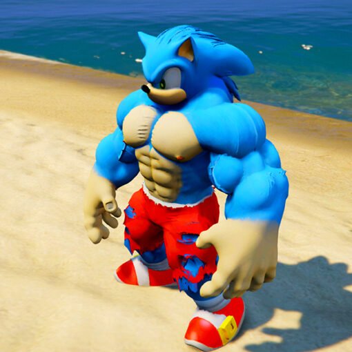 Bodybuider Sonic GTA 5 Mods - GTA5MODSWORLD