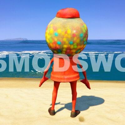 Gum Ball Machine Man GTA 5 Mods - GTA5MODSWORLD