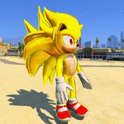 Super Sonic Upgraded Big GTA 5 Mods - GTA5MODSWORLD