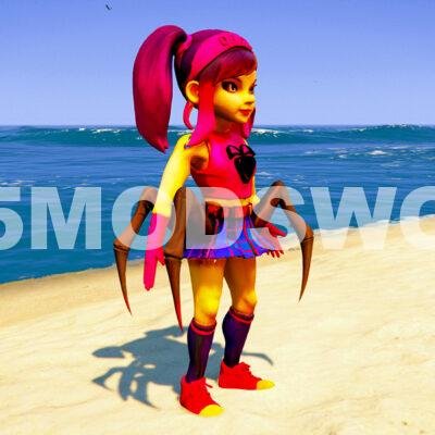 New Spider Girl GTA 5 Mods - GTA5MODSWORLD