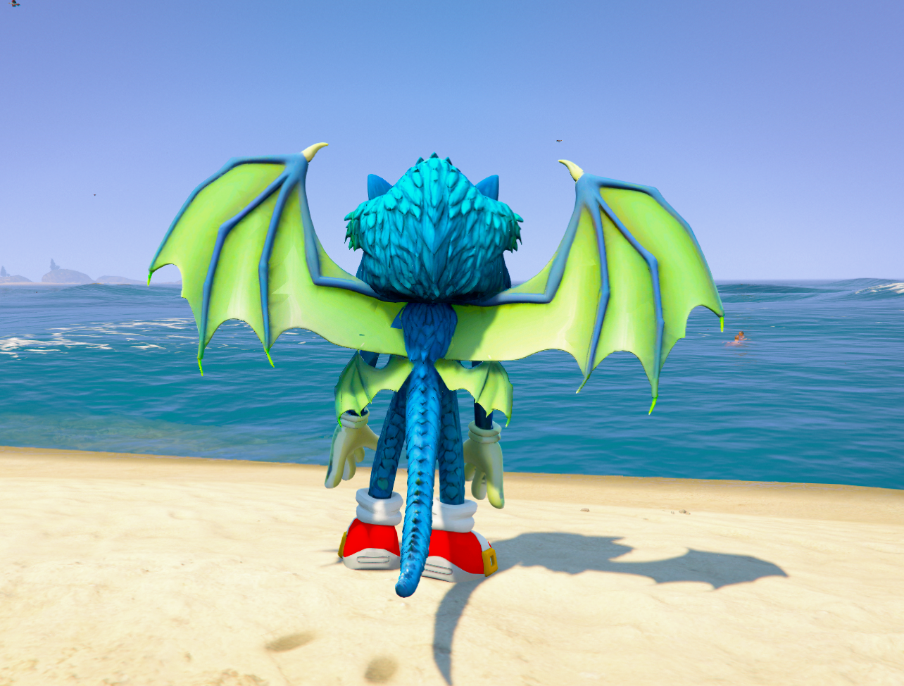 Sonic Dragon 1 Normal GTA 5 Mods - GTA5MODSWORLD