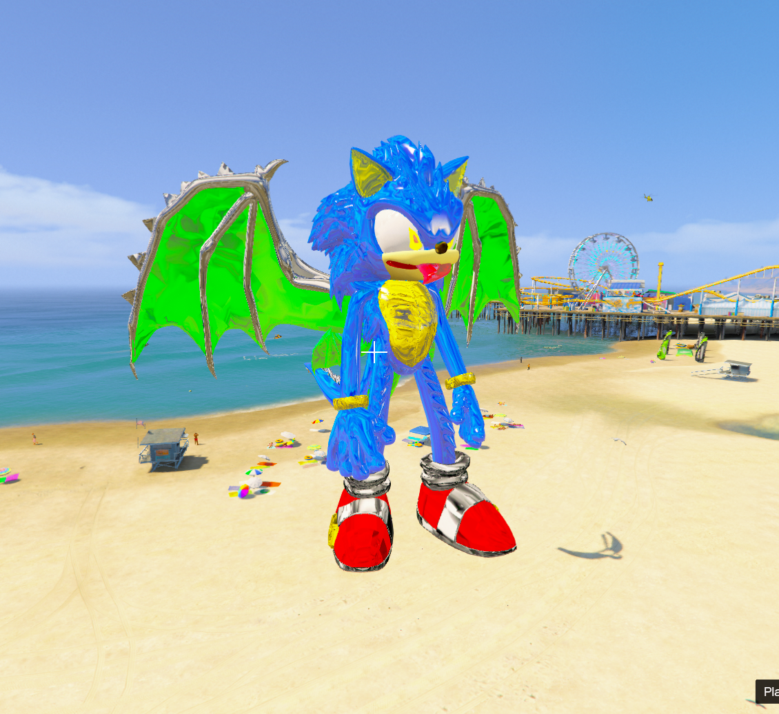 Sonic Dragon 3 Big GTA 5 Mods - GTA5MODSWORLD