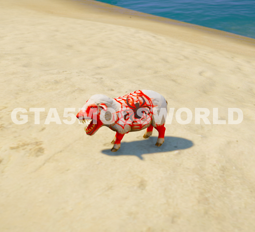 Venom Sheep GTA 5 Mods - GTA5MODSWORLD