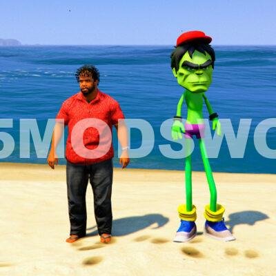 Tall Hulk 1 GTA 5 Mods - GTA5MODSWORLD