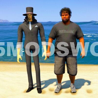 One Piece Rob Lucci GTA 5 Mods - GTA5MODSWORLD