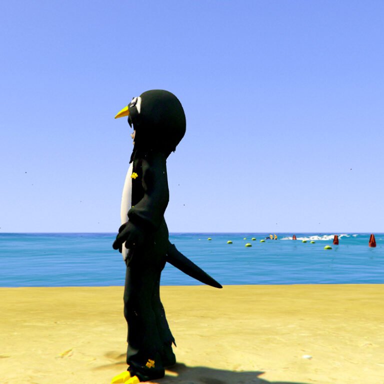 Gugu Gaga Penguin 2 GTA 5 Mods - GTA5MODSWORLD