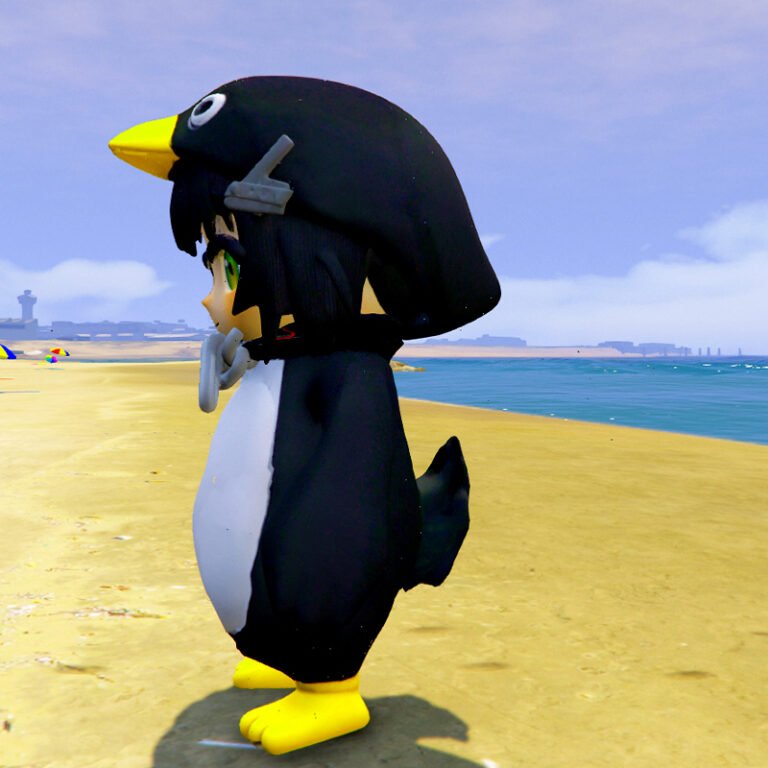 Gugu Gaga Penguin GTA 5 Mods - GTA5MODSWORLD